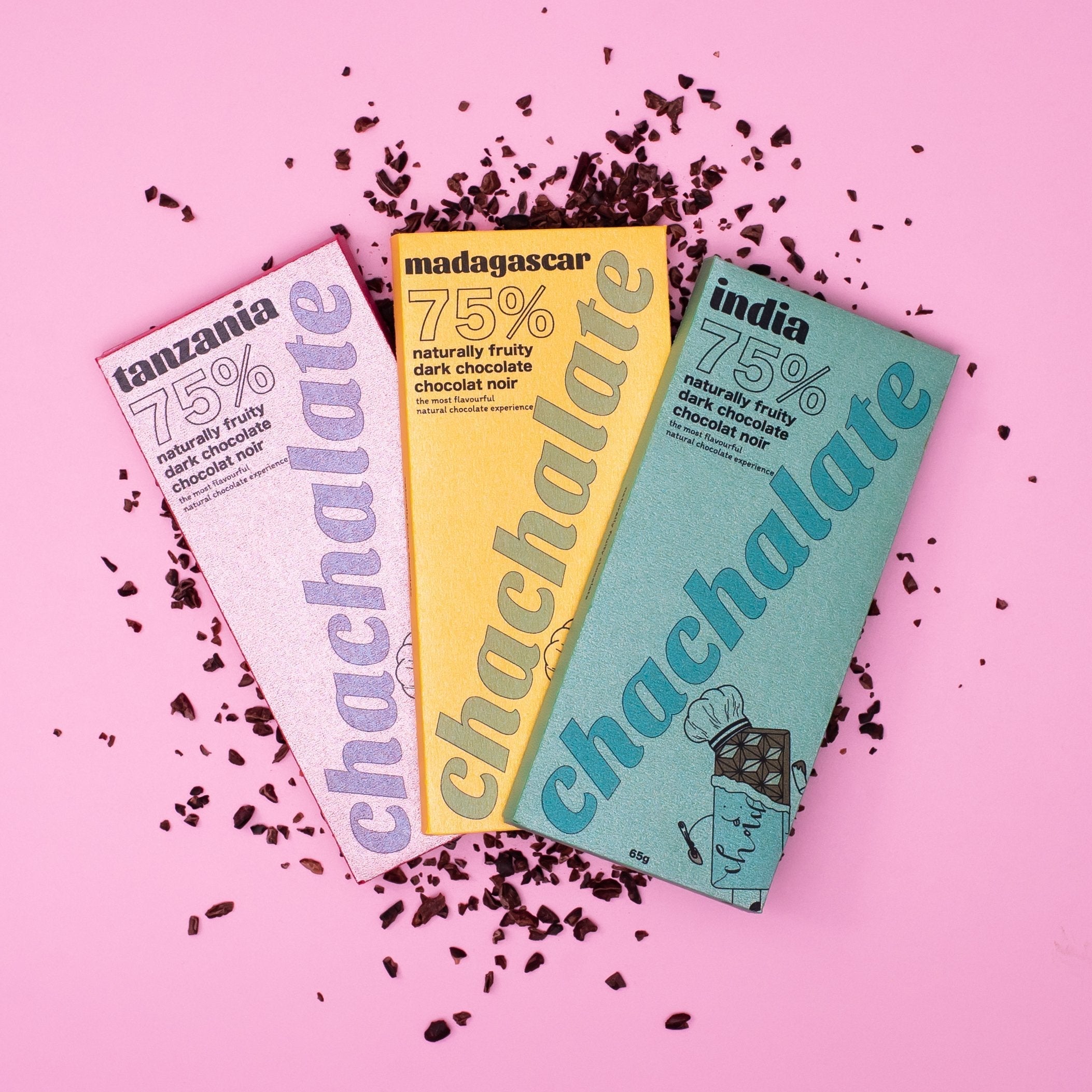 chachalate - naturally fruity dark chocolate. – Chachalate